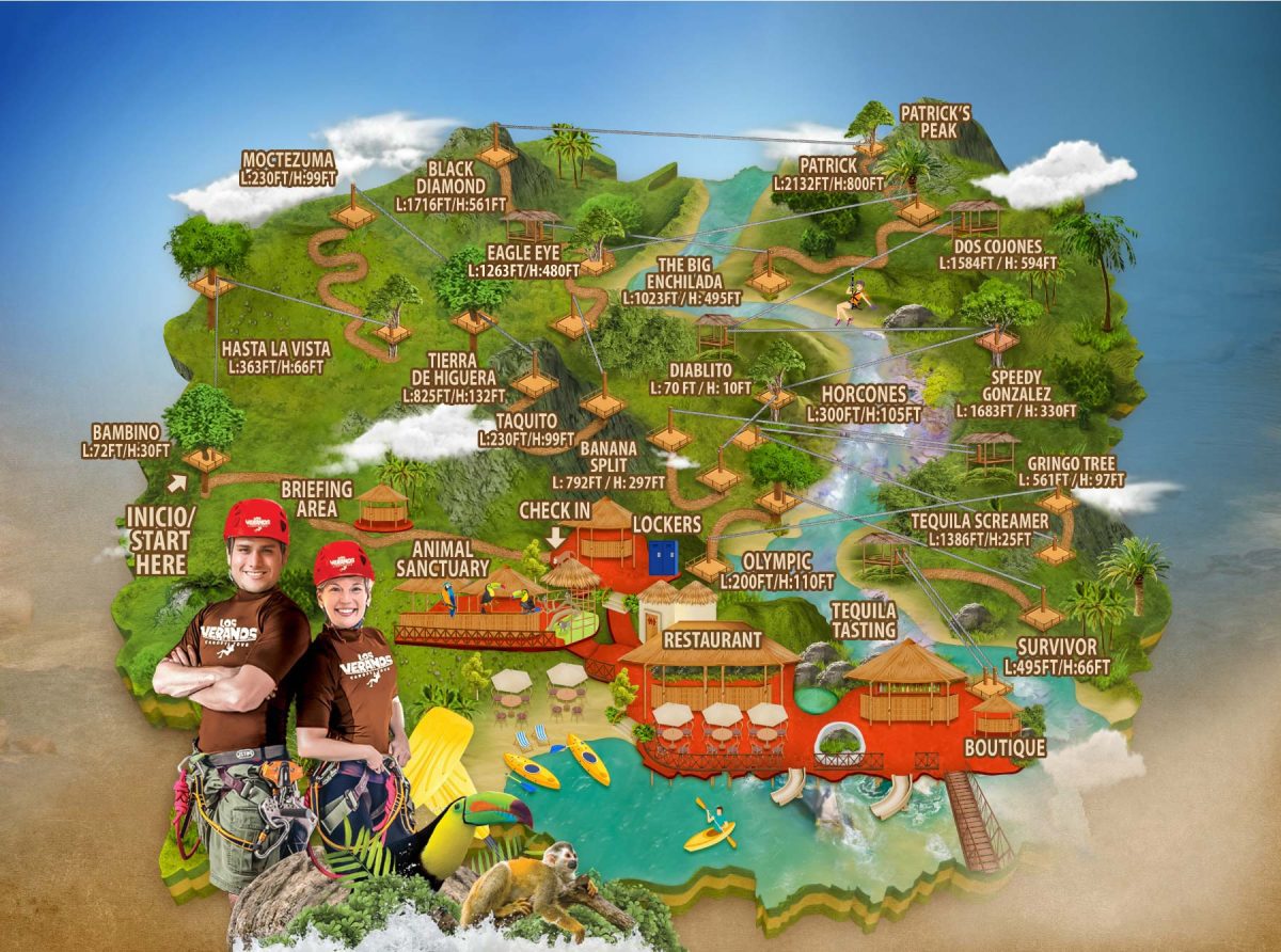 Canopy Zip Line Tour - Los Veranos Canopy and Adventure Park Vallarta